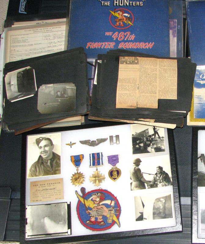 352nd FG 487th FS Ace Grouping - GROUPINGS PAGE - U.S. Militaria Forum