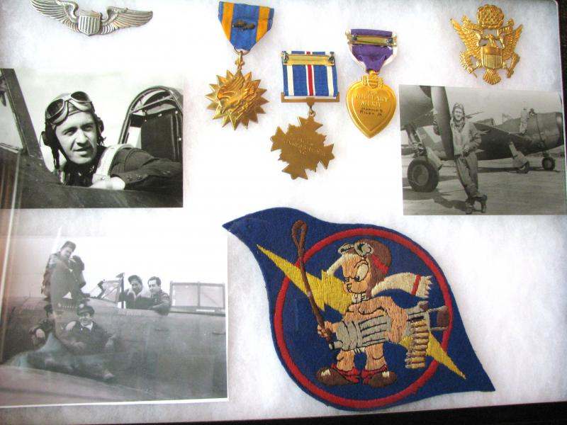 352nd FG 487th FS KIA Pilot Group - MEDALS & DECORATIONS - U.S ...