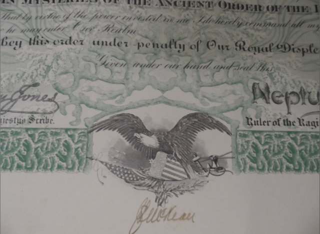 1920's USN Shellback Certificates...Battleships - EPHEMERA, PHOTOGRAPHS ...