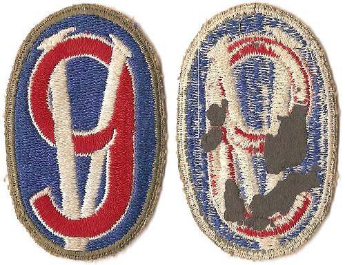 Patch Finds Over The Past Month - ARMY AND USAAF - U.S. Militaria Forum