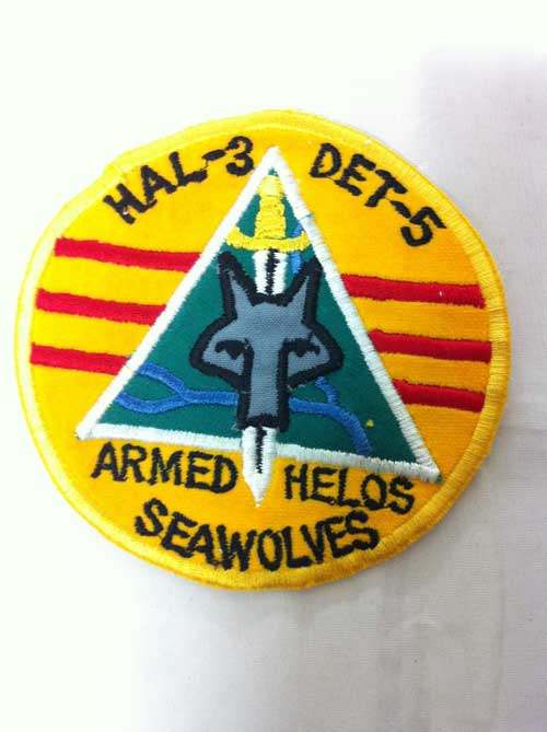 Reproduction Seawolves HAL-3 Patches - NAVY, COAST GUARD AND OTHER SEA ...