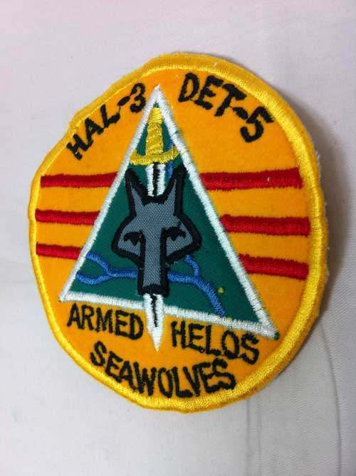 Reproduction Seawolves HAL-3 Patches - NAVY, COAST GUARD AND OTHER SEA ...