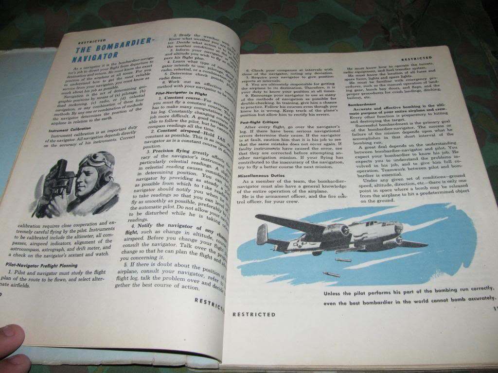WWII Pilot's Training Manuals - MILITARY AIRCRAFT & AVIATION - U.S ...