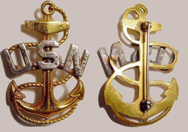 Chief Petty Officer Combination Cover Anchor Collectors - Page 7 - NAVY ...