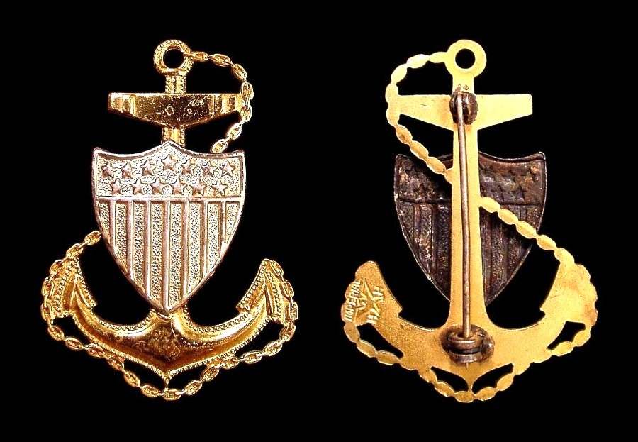 Coast Guard CPO Cap Devices - Page 2 - NAVY, MARINE CORPS, COAST GUARD ...