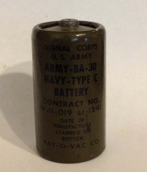 Signal Corps BA-30 Battery Crate - BASE/BIVOUAC/CAMP/DEPOT ITEMS - U.S ...