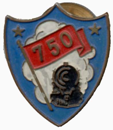 750th Railway Operating Battalion DUI - DISTINCTIVE UNIT INSIGNIA ...