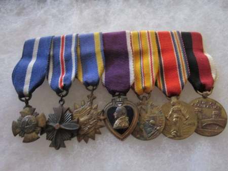WW2 USN miniature Navy Cross medal bar - MEDALS & DECORATIONS - U.S ...