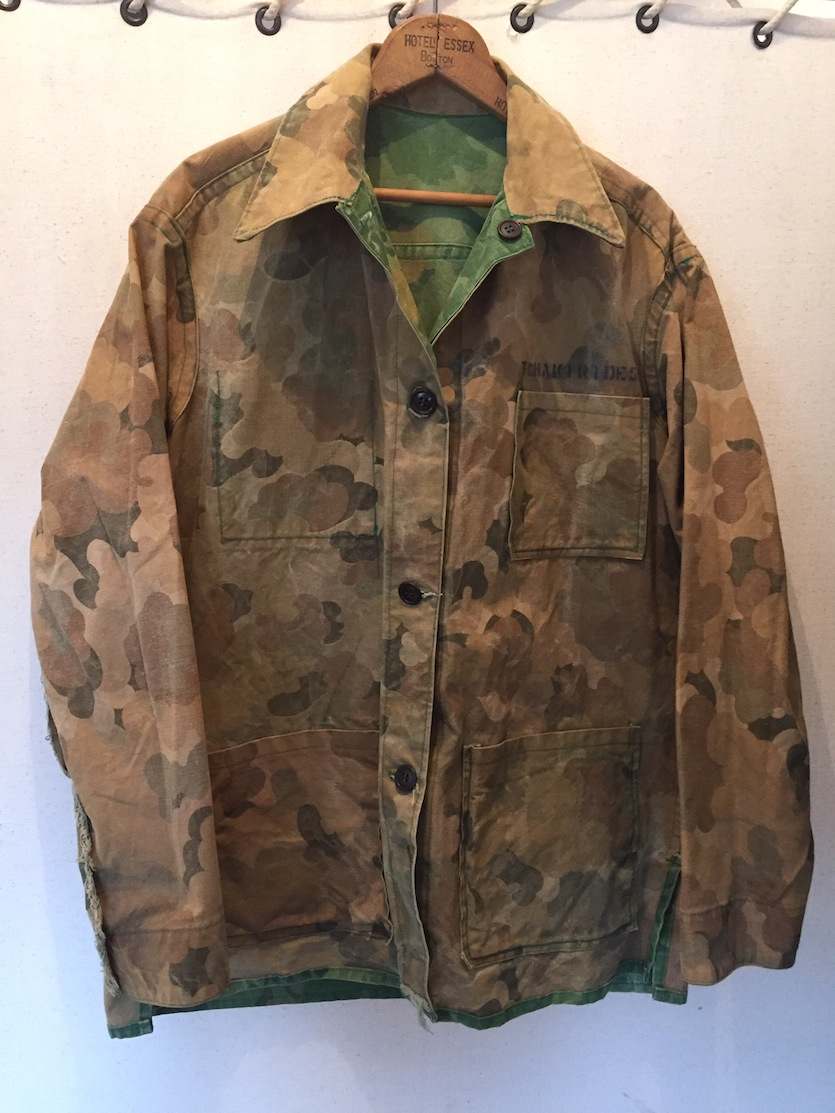 USMC P-42 Frogskin and custom Mitchell jacket. Named - CAMOUFLAGE ...