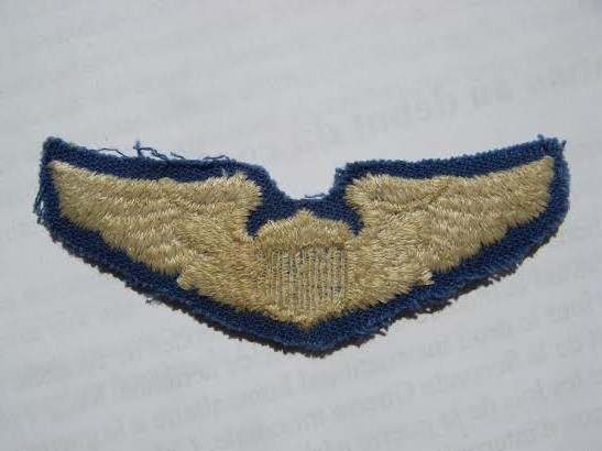EMBROIDERED PILOT WINGS TIME FRAME ? - WING BADGES - U.S. Militaria Forum