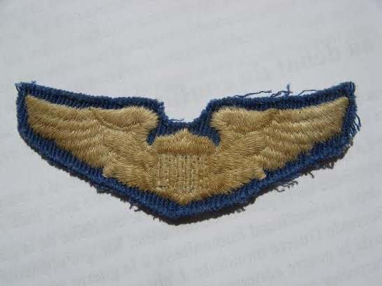 EMBROIDERED PILOT WINGS TIME FRAME ? - WING BADGES - U.S. Militaria Forum