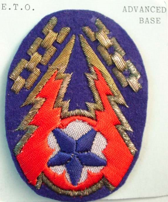 ADSEC / Advance Section WW2 patches and many variants - ARMY AND USAAF ...