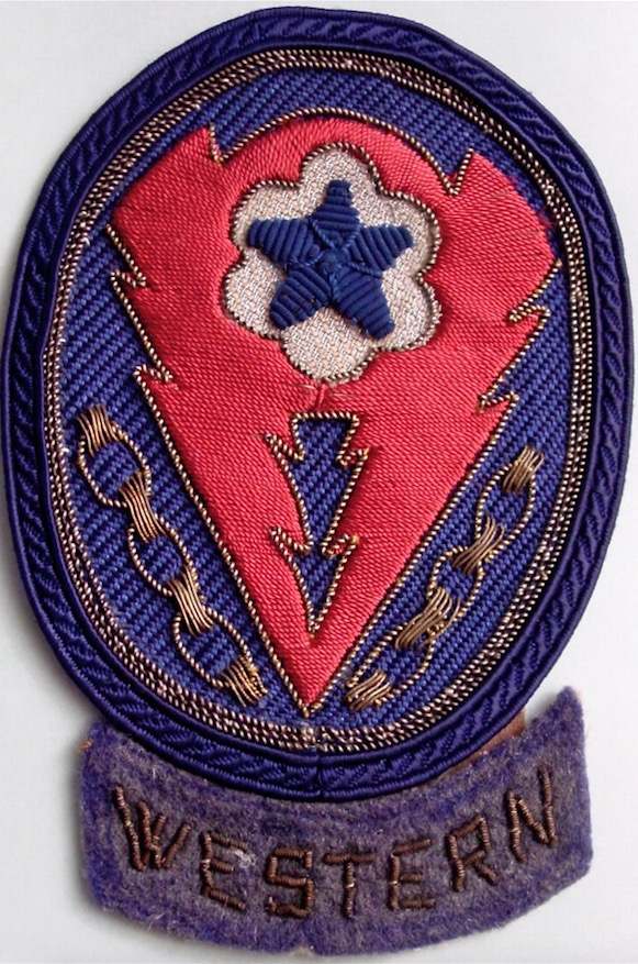 ADSEC / Advance Section WW2 patches and many variants - ARMY AND USAAF ...