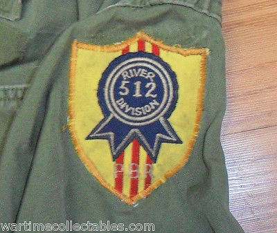 River Division 512 patch on shirt / jacket - NAVY, COAST GUARD AND ...