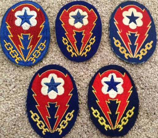 ADSEC / Advance Section WW2 patches and many variants - ARMY AND USAAF ...