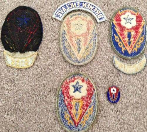 ADSEC / Advance Section WW2 patches and many variants - ARMY AND USAAF ...