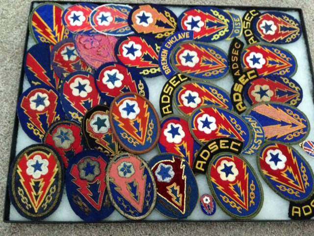ADSEC / Advance Section WW2 patches and many variants - ARMY AND USAAF ...
