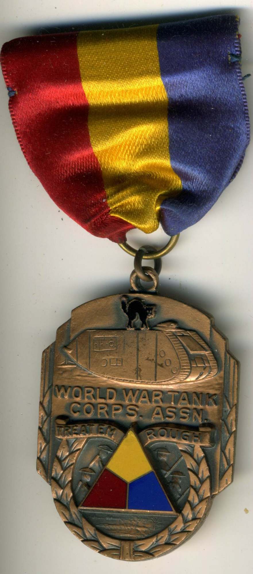 World War Tank Corps Assn. Medal - MEDALS & DECORATIONS - U.S ...