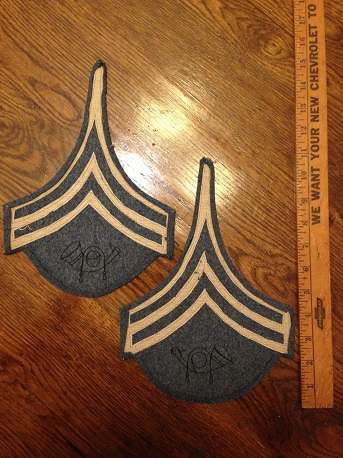 Patch Information Requested: Gray Rank Chevrons - CAN YOU IDENTIFY THIS ...