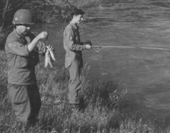 WWII fishing - EPHEMERA, PHOTOGRAPHS & MILITARY ARTWORK - U.S ...