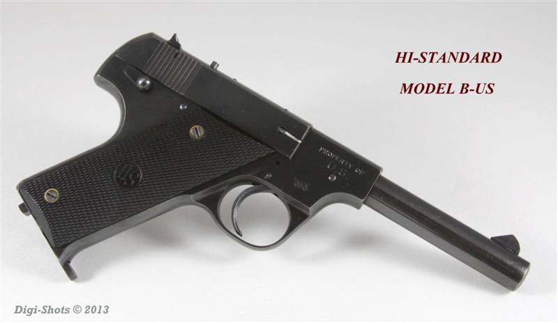 WW2 High Standard Model B .22 Pistol - FIREARMS - U.S. Militaria Forum