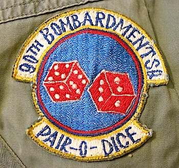 Pair of Dice Patch - US Army or USAF Unit? - AIR FORCE (USAAF IS WITH ...