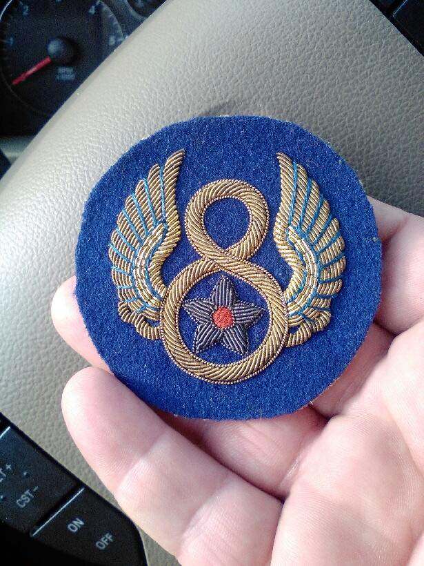 8th Air Force patch for opinions - ARMY AND USAAF - U.S. Militaria Forum