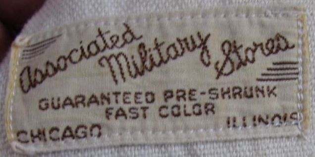 Associated Military Stores Chicago labels. - UNIFORMS - U.S. Militaria ...