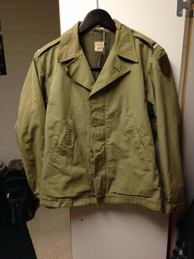 1st ID M41 jacket - UNIFORMS - U.S. Militaria Forum