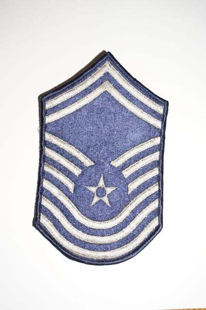 Clip on USAF Chief Master Sergeant rank - AIR FORCE (USAAF IS WITH ARMY ...