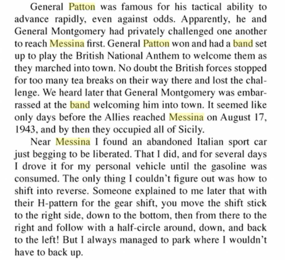 Patton beats Monty to Messina - MILITARY HISTORY DISCUSSIONS - U.S ...