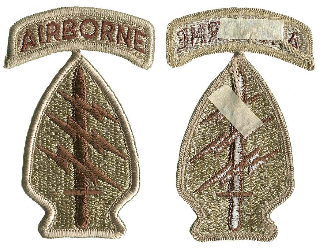 UNITED STATES ARMY SPECIAL FORCES SSI - ARMY AND USAAF - U.S. Militaria ...