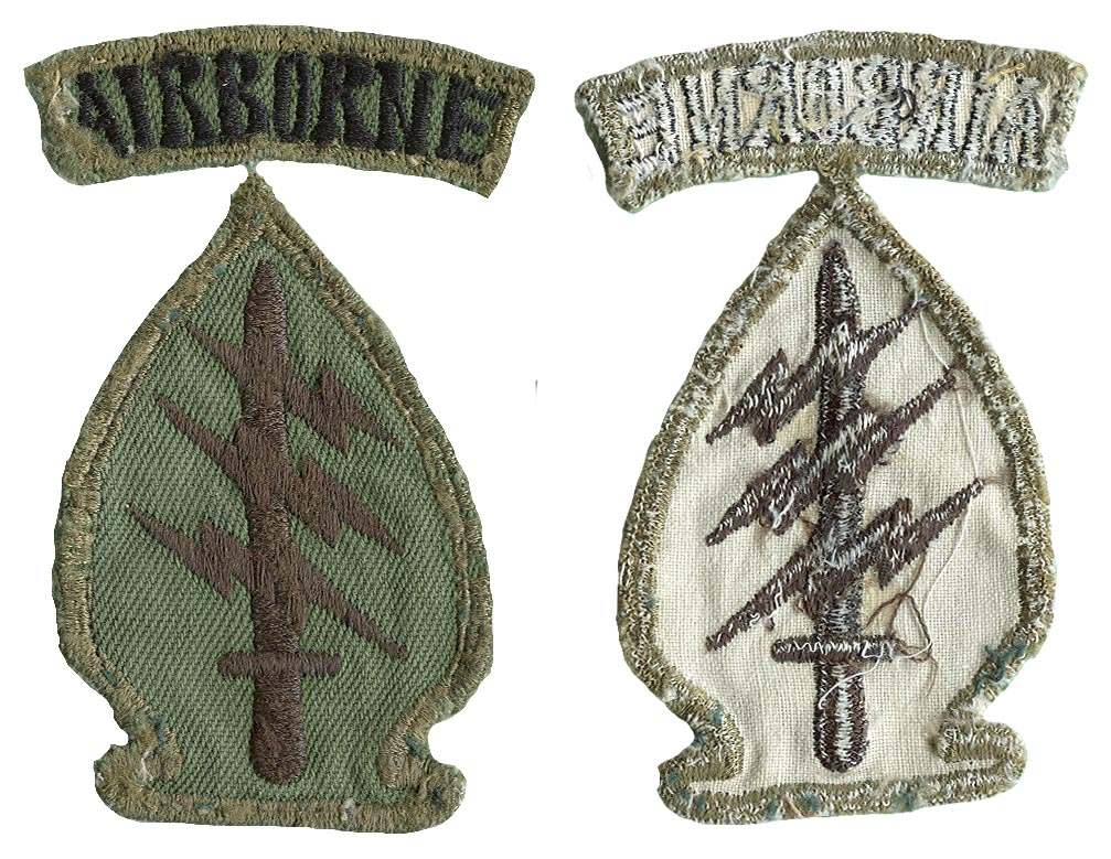 UNITED STATES ARMY SPECIAL FORCES SSI - ARMY AND USAAF - U.S. Militaria ...