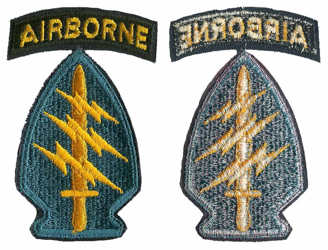 UNITED STATES ARMY SPECIAL FORCES SSI - ARMY AND USAAF - U.S. Militaria ...