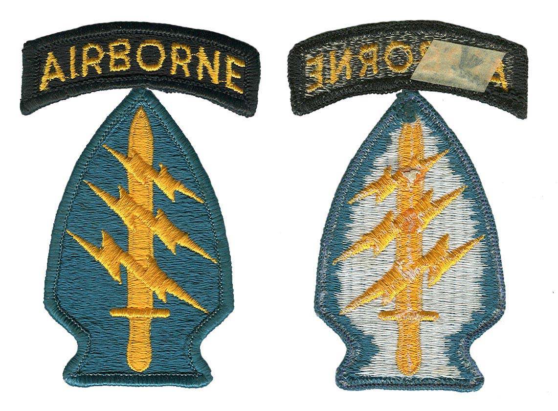 UNITED STATES ARMY SPECIAL FORCES SSI - ARMY AND USAAF - U.S. Militaria ...