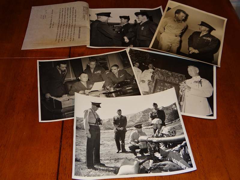 Marine LTG Merwin Hancock Silverthorn and son group - GROUPINGS PAGE ...