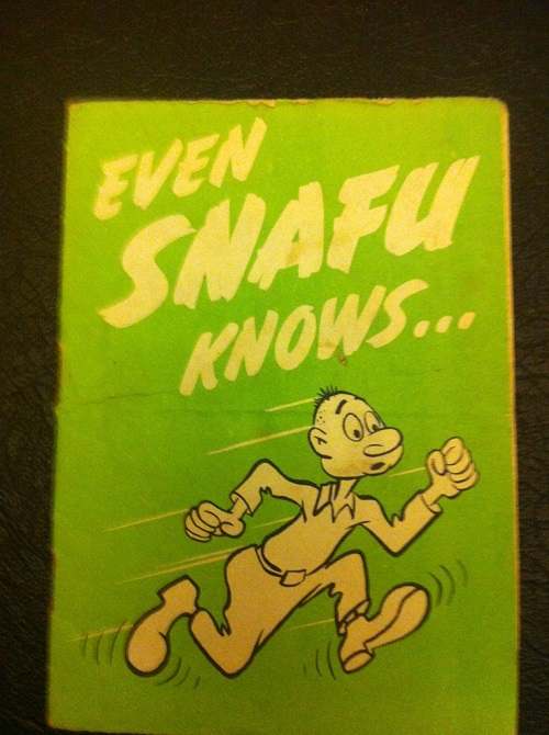 Machine gun tot'n cherub & snafu booklet - EPHEMERA, PHOTOGRAPHS ...