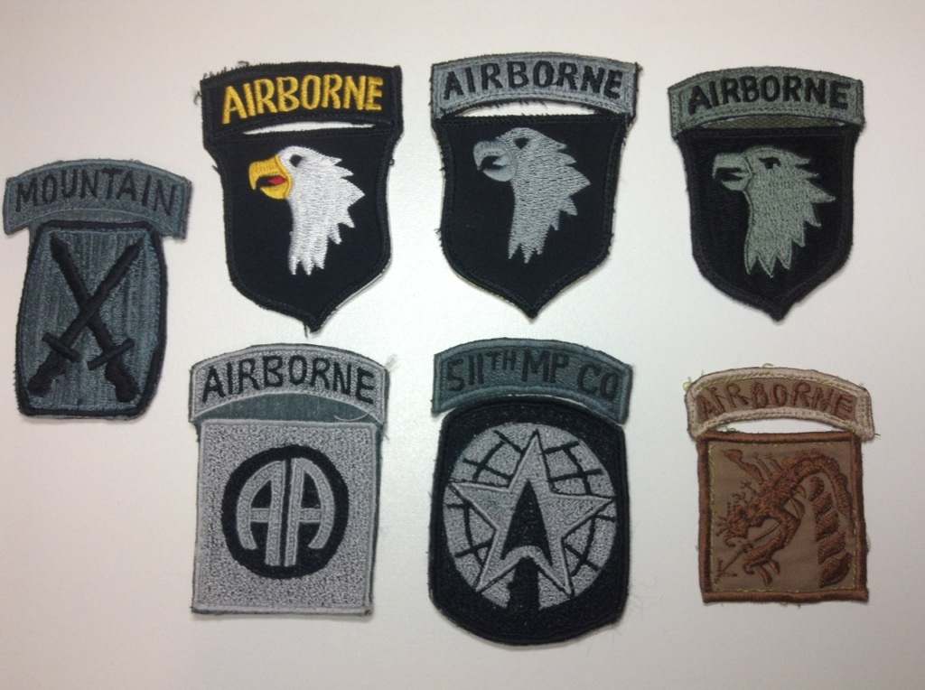 Patch Tabs - Page 25 - ARMY AND USAAF - U.S. Militaria Forum