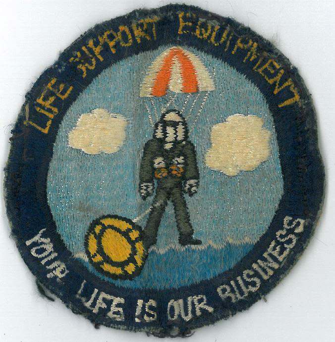 1960s Para Jumper Life Support Equipment patch - AIR FORCE (USAAF IS ...