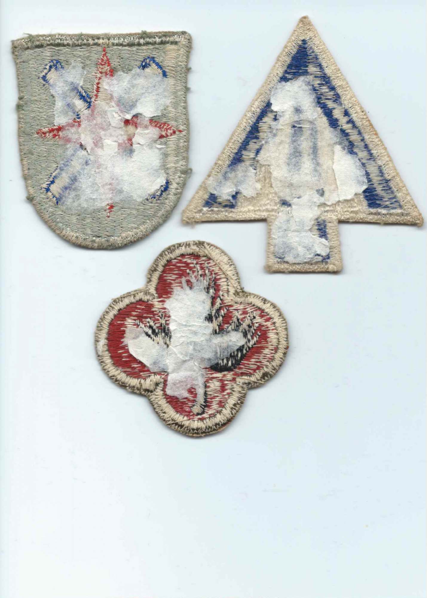 WW2 patch variations - ARMY AND USAAF - U.S. Militaria Forum
