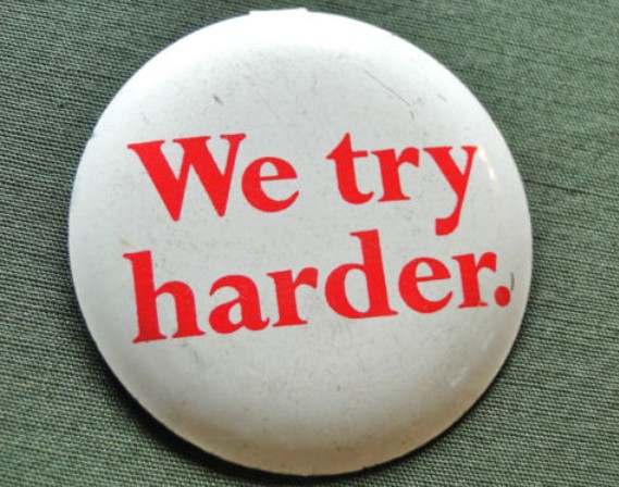 We Try Harder
