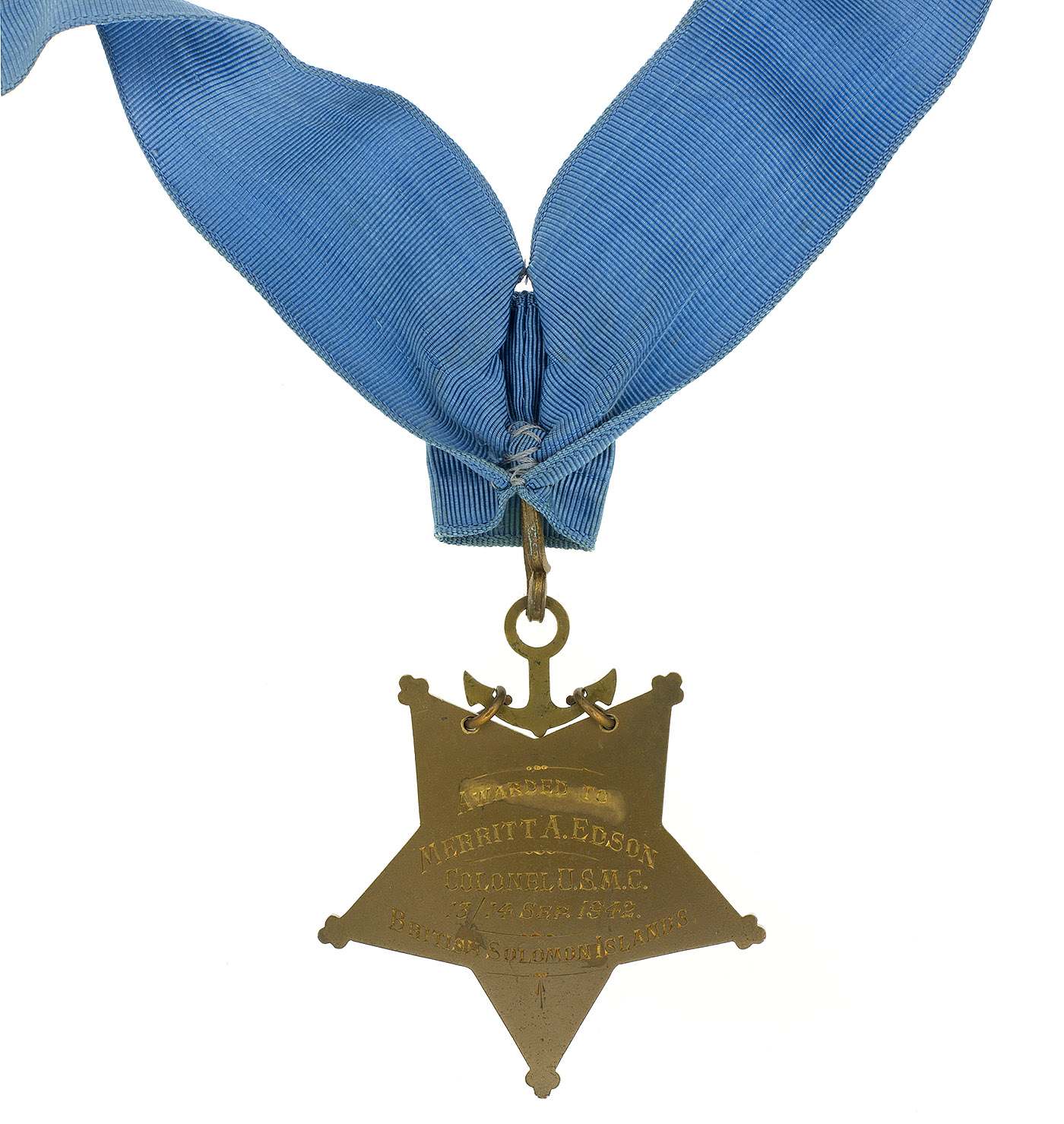 Colonel Merritt Edson's Medal of Honor - MEDALS & DECORATIONS - U.S ...