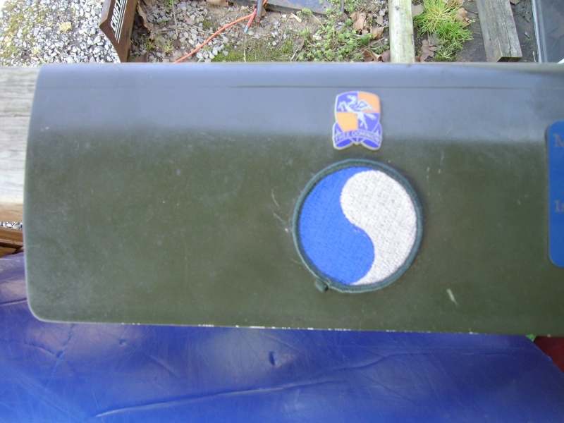 Tail Rotor Plaque w/ Patches. - ARMY AND USAAF - U.S. Militaria Forum