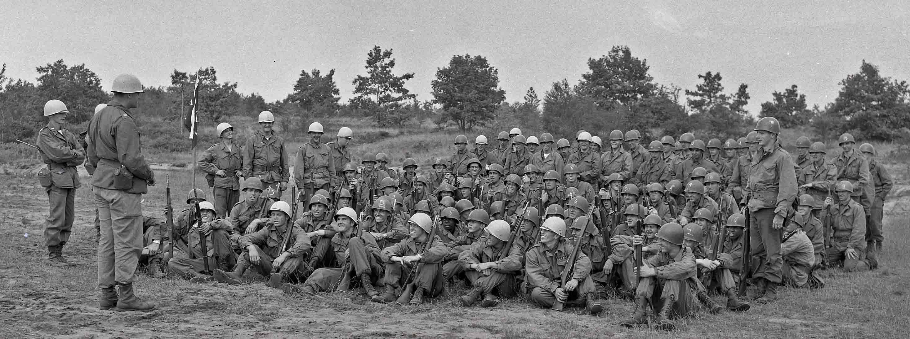 US Army Basic Training 1956 - EPHEMERA, PHOTOGRAPHS & MILITARY ARTWORK ...