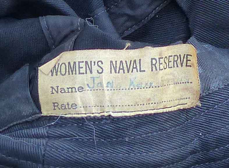 Storekeeper Second Class Jane K. Evans, U S N R, WW2 - WOMEN'S SERVICES ...