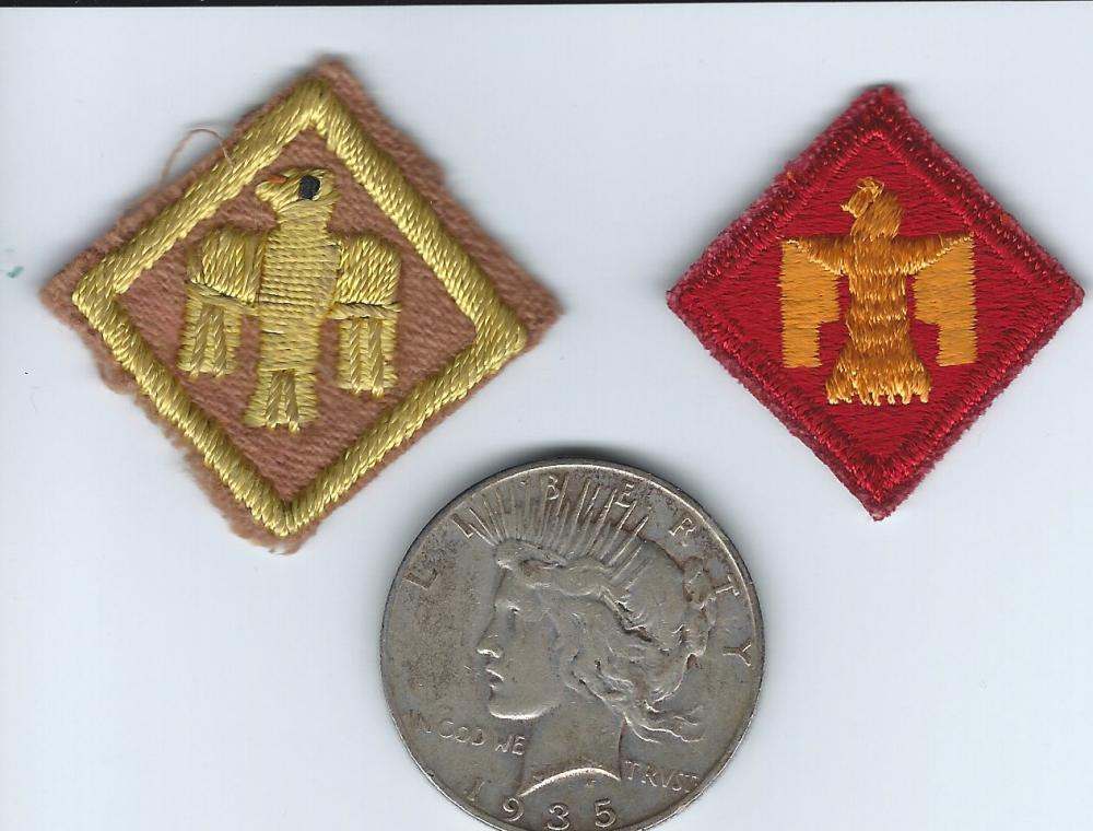 45th ID Italian made patch DUI - ARMY AND USAAF - U.S. Militaria Forum
