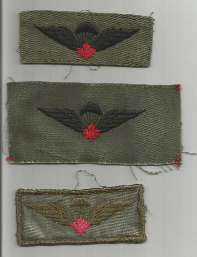 US / Canadian jump wings - WING BADGES - U.S. Militaria Forum