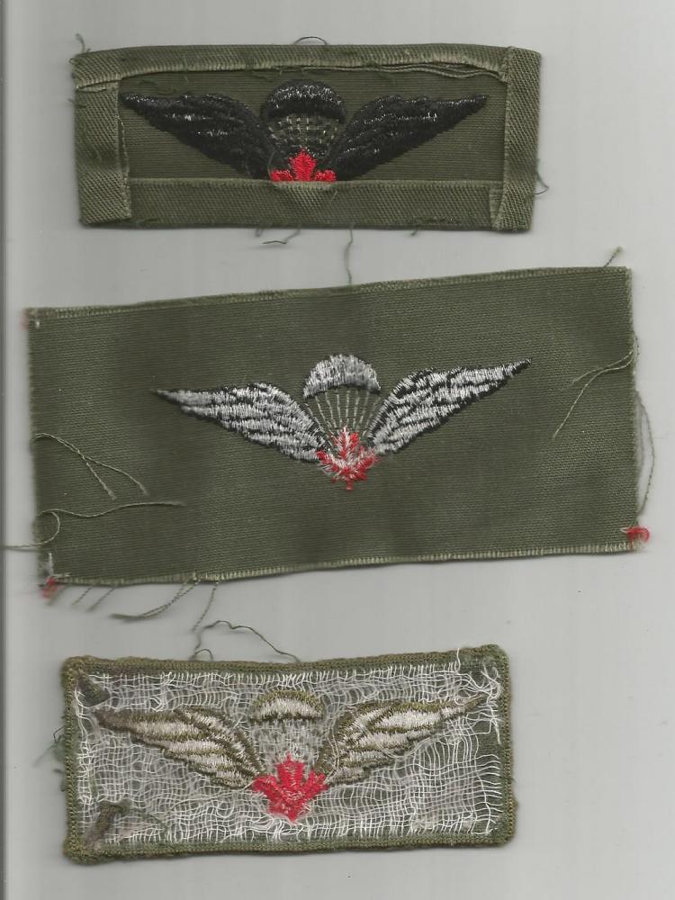 US / Canadian jump wings - WING BADGES - U.S. Militaria Forum
