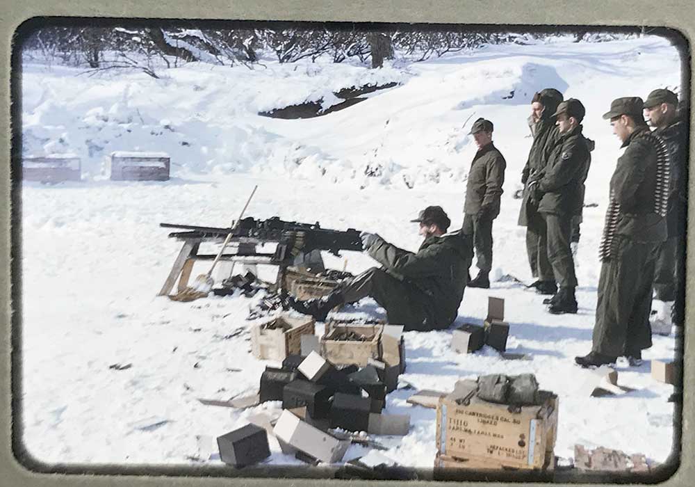 USAF cold warriors firing 50 cal MG in Alaska circa 1955 - FIREARMS - U ...