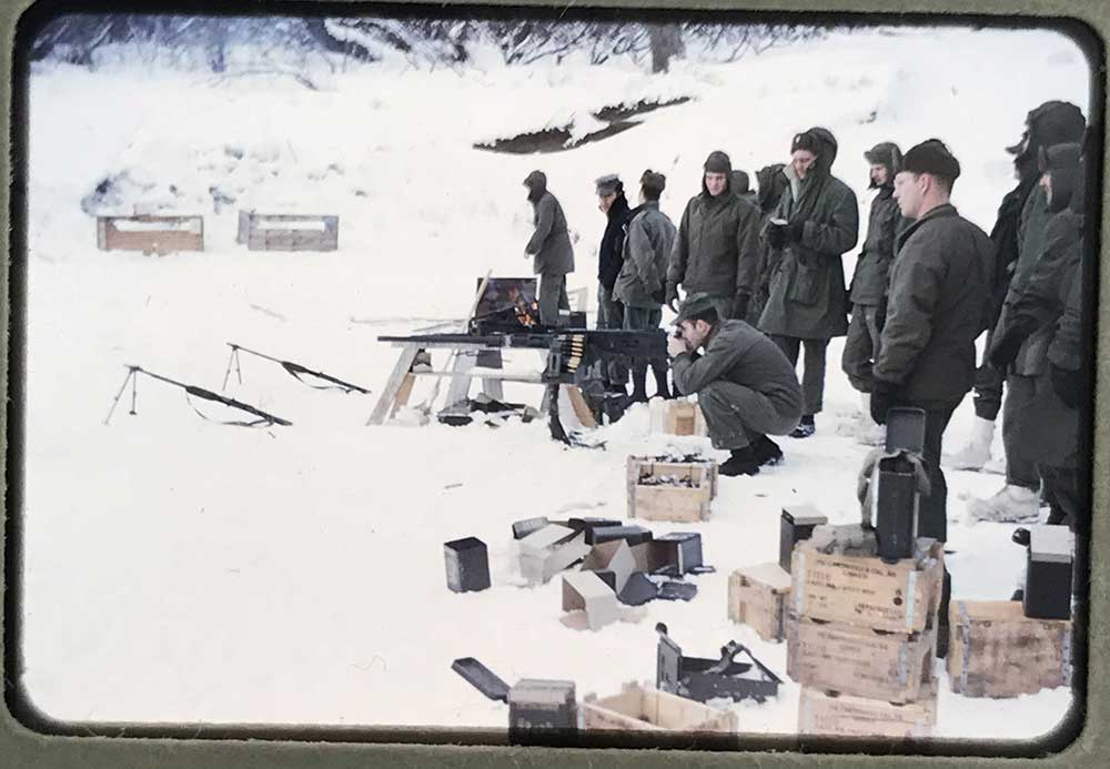 USAF cold warriors firing 50 cal MG in Alaska circa 1955 - FIREARMS - U ...